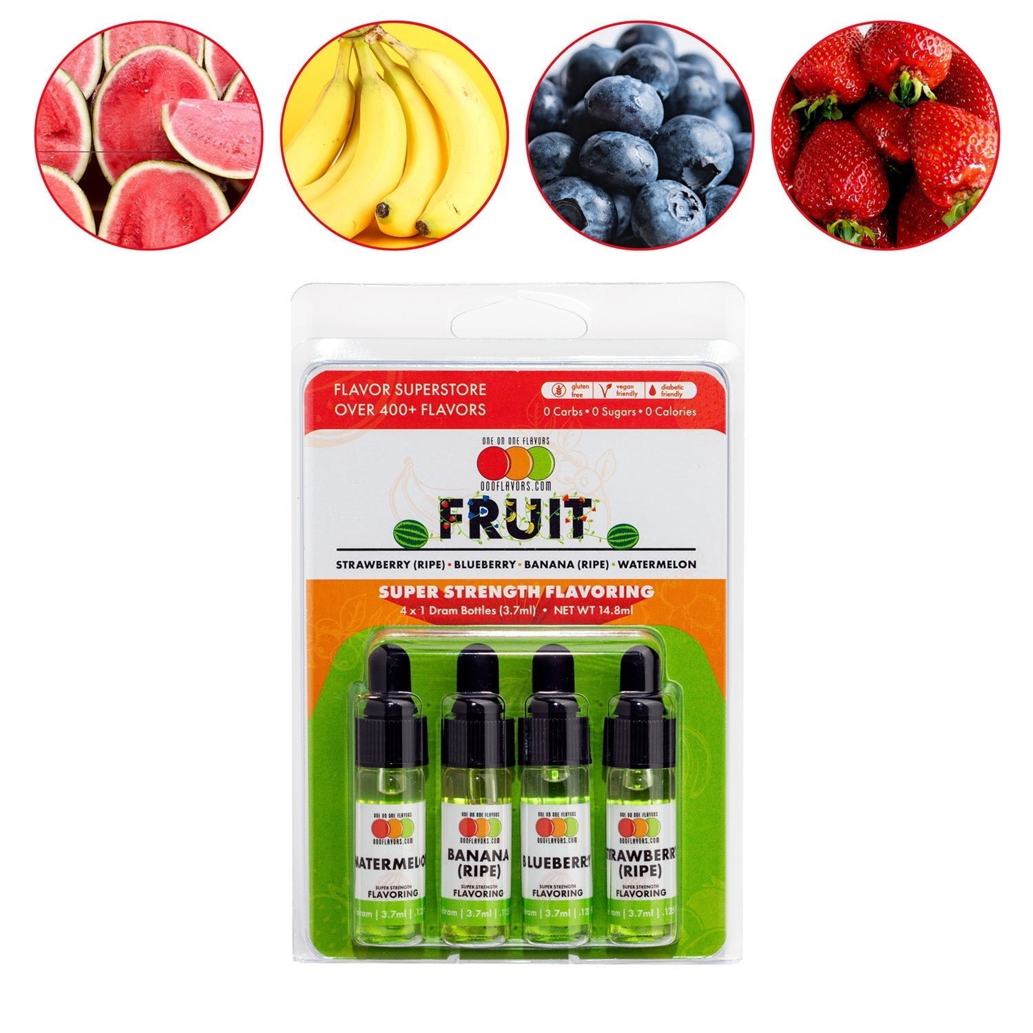 Fusion FlavoursKETO "Fruit" - Flavor 4 Pack